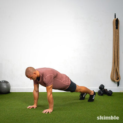Wide Push Ups - Exercise How-to - Workout Trainer by Skimble