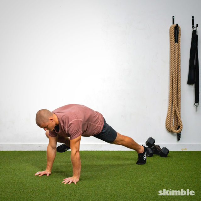 Spiderman Push-Ups - Exercise How-to - Workout Trainer by Skimble