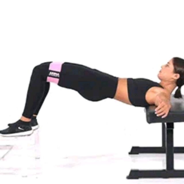 Elevated Hip Thrust Pyramid by Tanya M. - Exercise How-to - Skimble