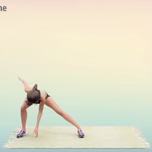 Lateral Step Reach - Exercise How-to - Workout Trainer by Skimble