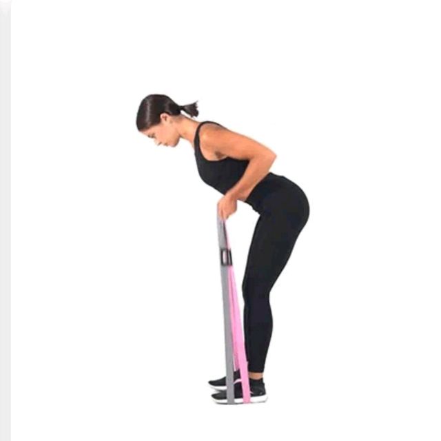 Double Banded Bent Over Row by Tanya M. - Exercise How-to - Skimble
