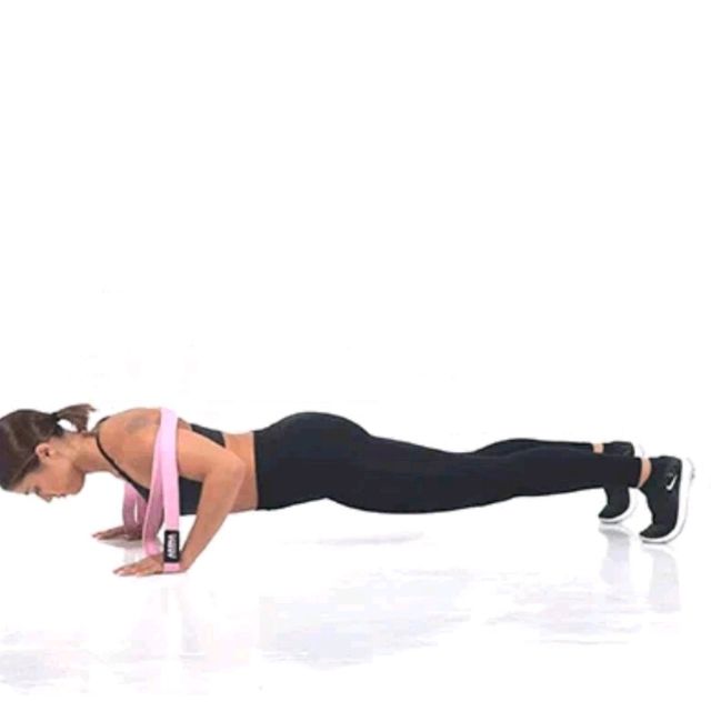 Banded Push Up by Tanya M. - Exercise How-to - Skimble