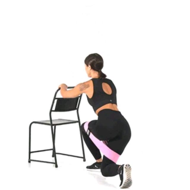 Curtsy Lunge + Double Pulse by Tanya M. - Exercise How-to - Skimble