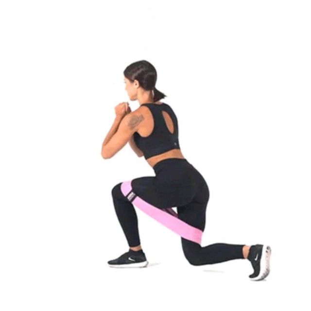 Static Curtsy Lunge by Tanya M - Exercise How-to - Skimble