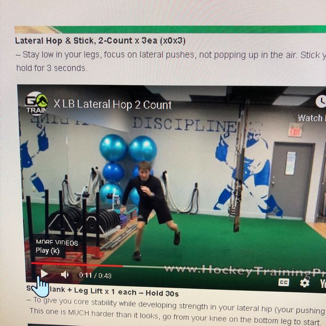 Lateral Hop - Exercise How-to - Workout Trainer by Skimble