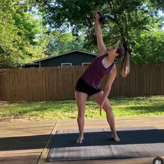 Lateral Swing To Clean To Windmill by Rushfitness 💪🏽 - Exercise How-to ...