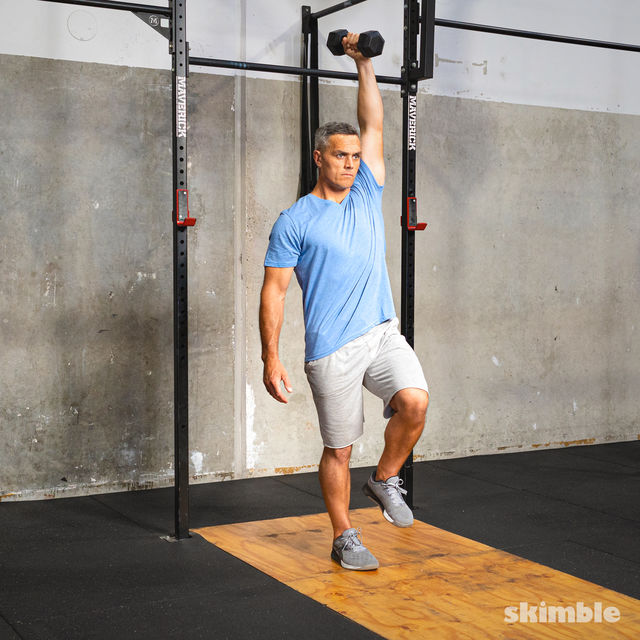 Head to Toe Dumbbell Grind - Full Body Workout - Skimble