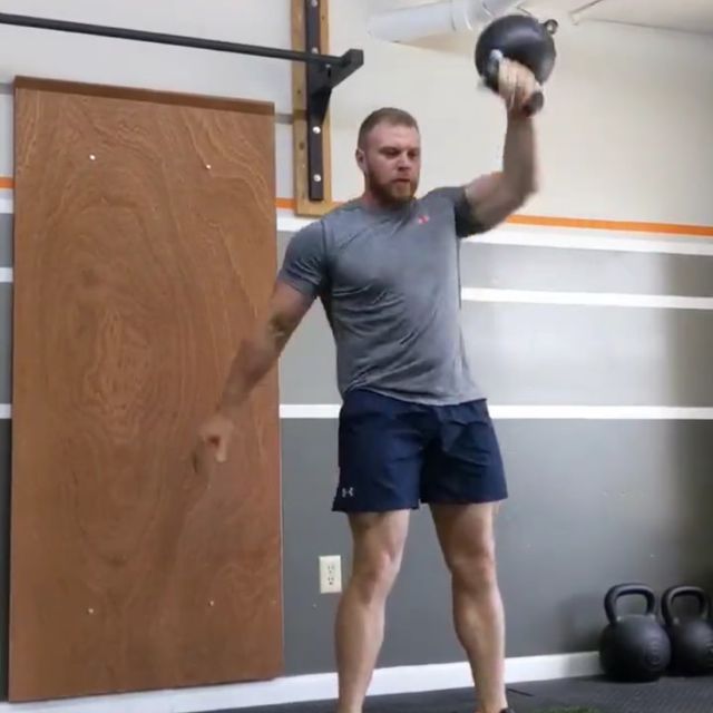 1 Swing 2 High Pull 3 Snatch - Exercise How-to - Workout Trainer by Skimble