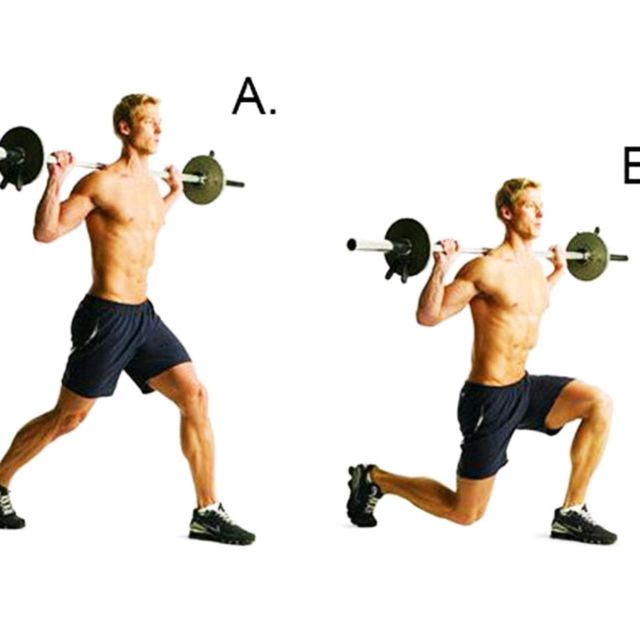 Zancada Inversa Con Barra by Fernando Aguilar - Ejercicio Cómo hacerlo ...