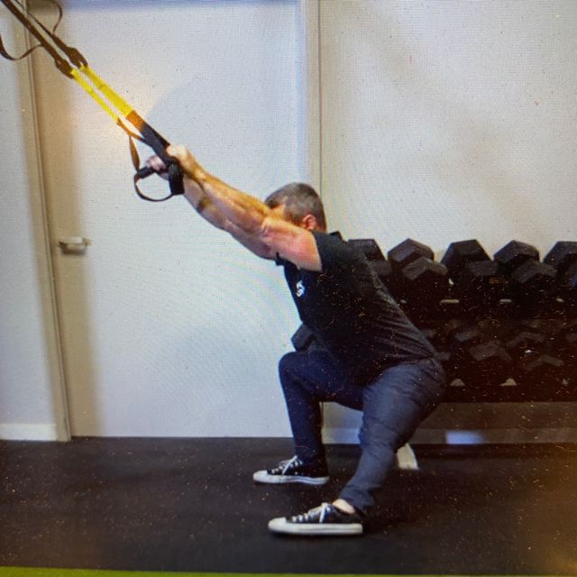 TRX Alternating Lateral Lunges - Exercise How-to - Workout Trainer by ...