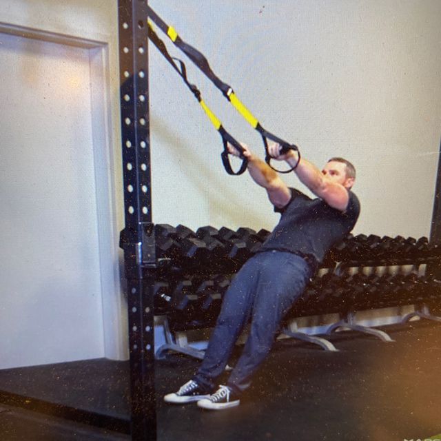 TRX Inverted Rows - Exercise How-to - Workout Trainer by Skimble