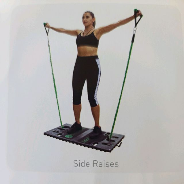 Side Lateral Raises - Resistance Band by Paul Woody - Exercise How-to ...