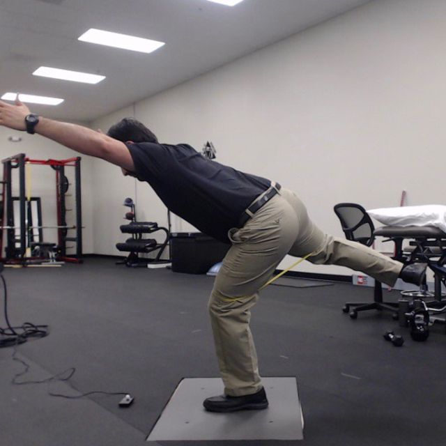 Standing Banded L Leg Fire Hydrant - Exercise How-to - Workout Trainer ...