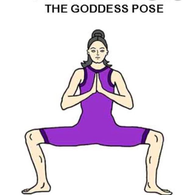 Utkata Konasana ( Goddess Pose) by ꧁𝒩𝒶𝓉𝒽𝒶𝓁𝒾ℯ ꧂ ℒ𝒾𝓉𝒶𝓁𝒾ℯ𝓃 - Exercise How ...