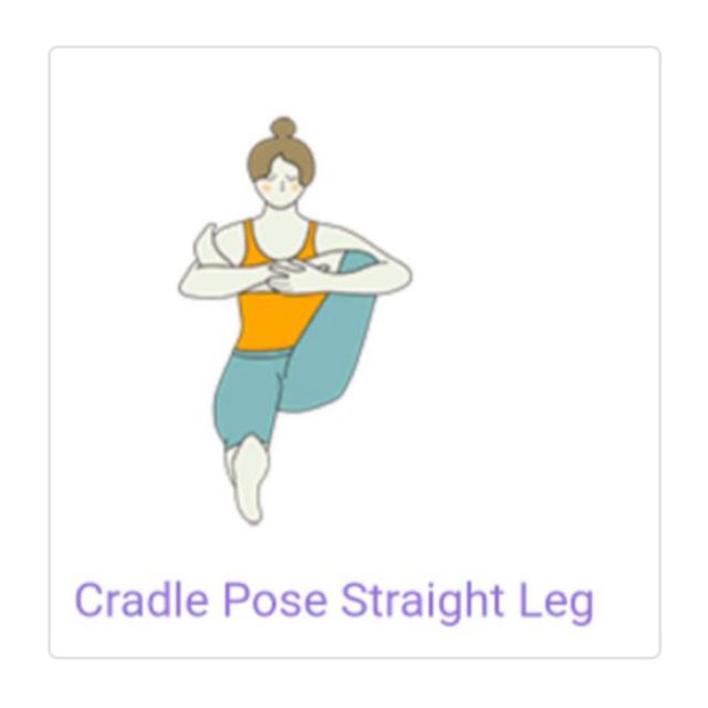 Baby Craddle Pose by ꧁𝒩𝒶𝓉𝒽𝒶𝓁𝒾ℯ ꧂ ℒ𝒾𝓉𝒶𝓁𝒾ℯ𝓃 - Exercise How-to - Skimble
