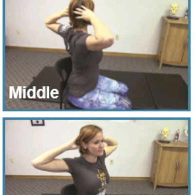 Side Tilt Mid Back Stretch - Exercise How-to - Skimble