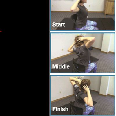 Front Mid Back Stretch by Blake Grover - Exercise How-to - Skimble