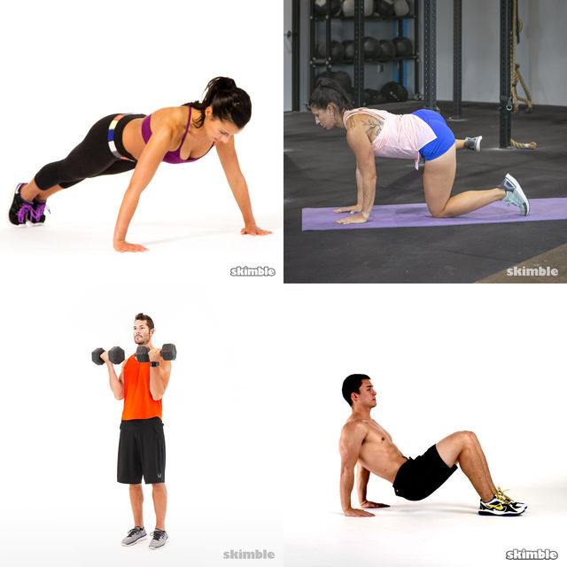 30 day full body challenge - Workout Collection - Skimble Workout Trainer