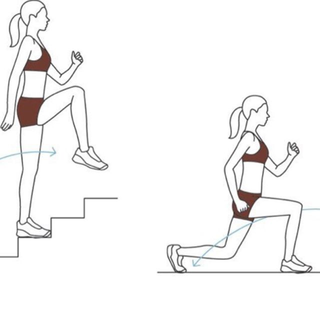 Step Up To Reverse Lunge by ꧁𝒩𝒶𝓉𝒽𝒶𝓁𝒾ℯ ꧂ ℒ𝒾𝓉𝒶𝓁𝒾ℯ𝓃 - Exercise How-to ...