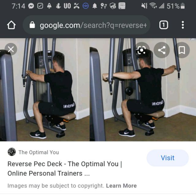 Reverse Pec Deck - Exercise How-to - Workout Trainer by Skimble