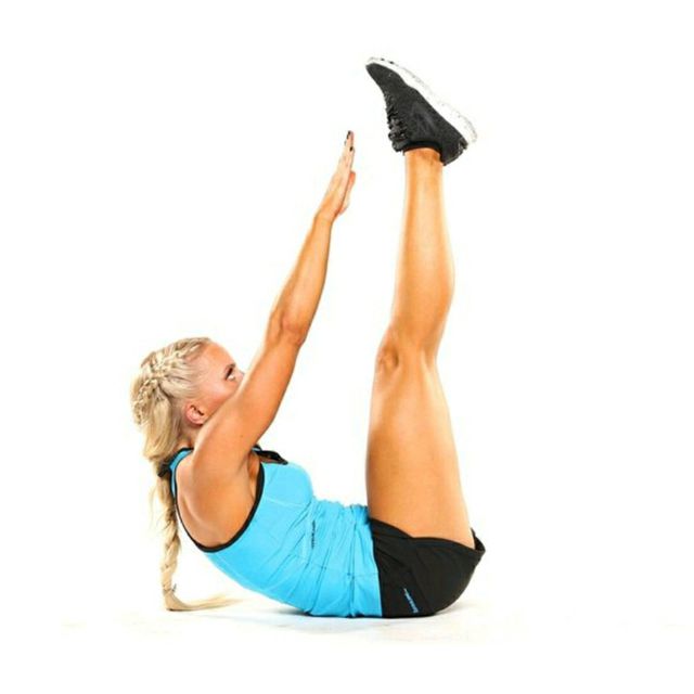 Toes To The Sky by Martel Berry - Exercise How-to - Skimble