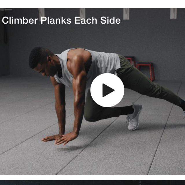 Climber Planks by Rushfitness 💪🏽 - Exercise How-to - Skimble