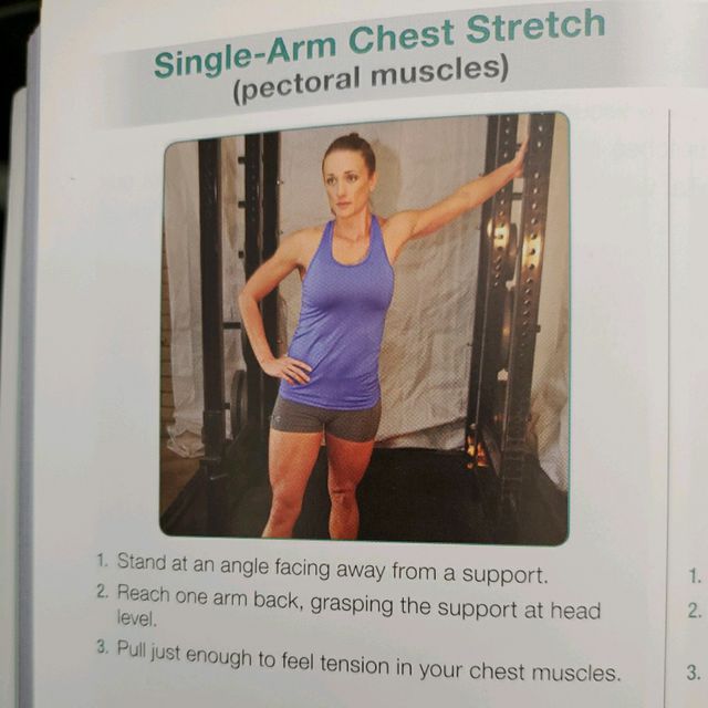 Pec Stretch - Exercise How-to - Workout Trainer by Skimble