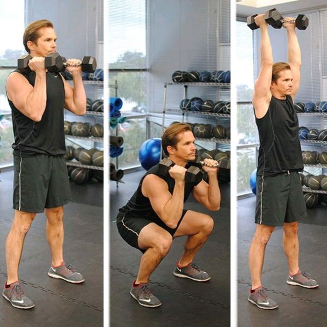 Squat Presses by Kyle D. - Exercise How-to - Skimble