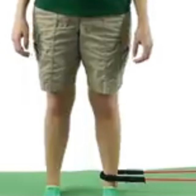 Standing Banded L Leg Adduction by Brian Fallon - Exercise How-to - Skimble