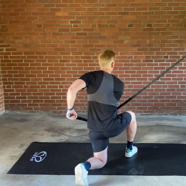 Half-Kneeling Chops Left Side by Brian Fallon - Exercise How-to - Skimble