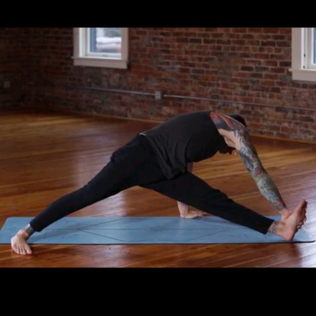 Seated Straddle, Left Hand Behind, Lift To Fallen Triangle by Alex 🌊 ...