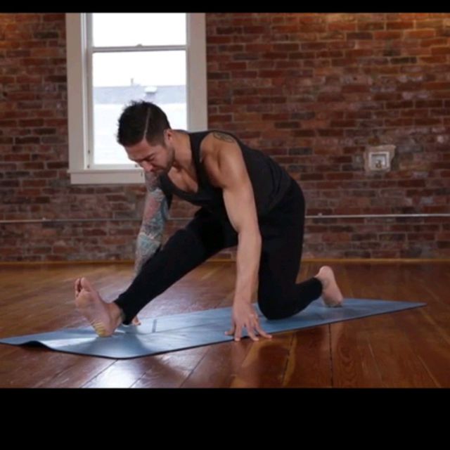 Half Split Right Leg PNF Stretch by Alex 🌊. - Exercise How-to - Skimble