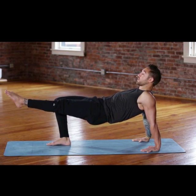 Table Left Leg Lifts - Exercise How-to - Skimble