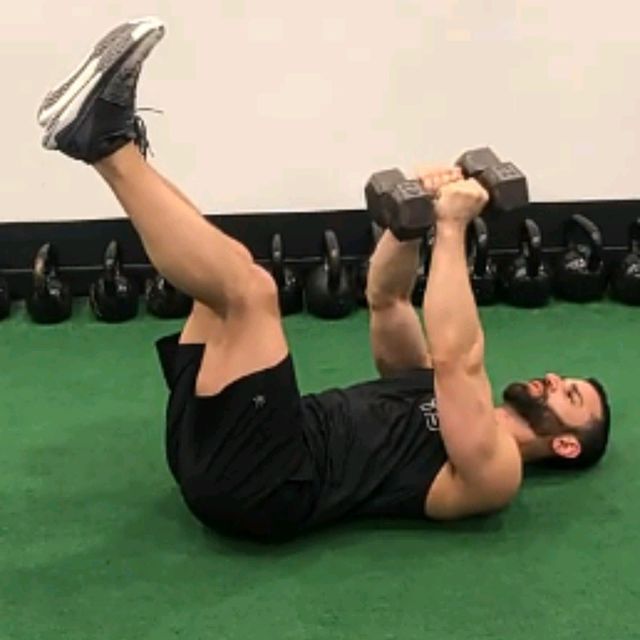 Lying Chest Flys + Leg Lifts by Saeed H. - Exercise How-to - Skimble