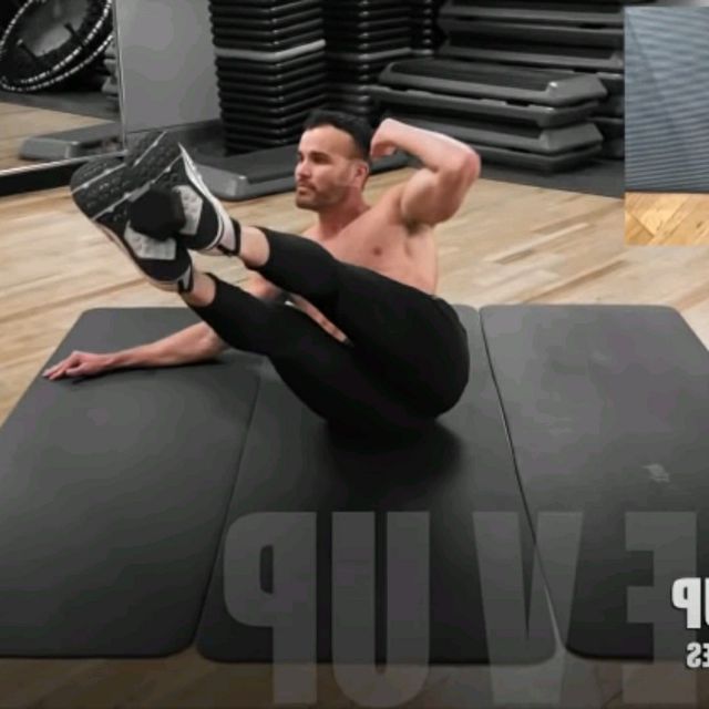 Right Weighted Side V Ups - Exercise How-to - Workout Trainer by Skimble