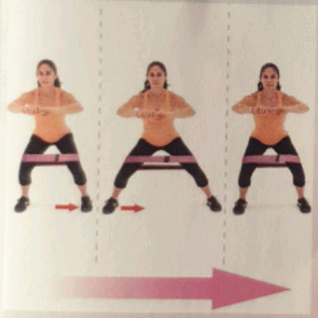 MONSTER WALKS WITH LOOP BANDS - Exercise How-to - Workout Trainer by ...