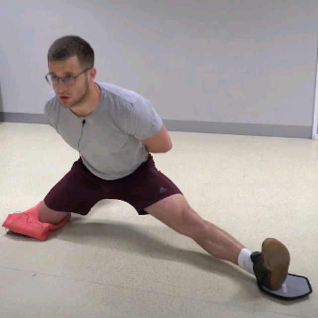 Kneeling side slide - Exercise How-to - Workout Trainer by Skimble
