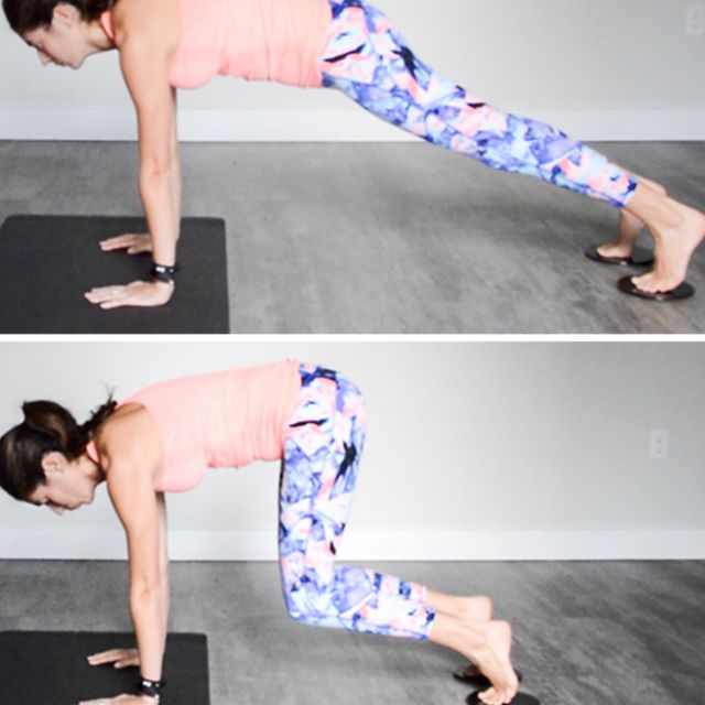 Slider Bear Planks by Brian Fallon - Exercise How-to - Skimble