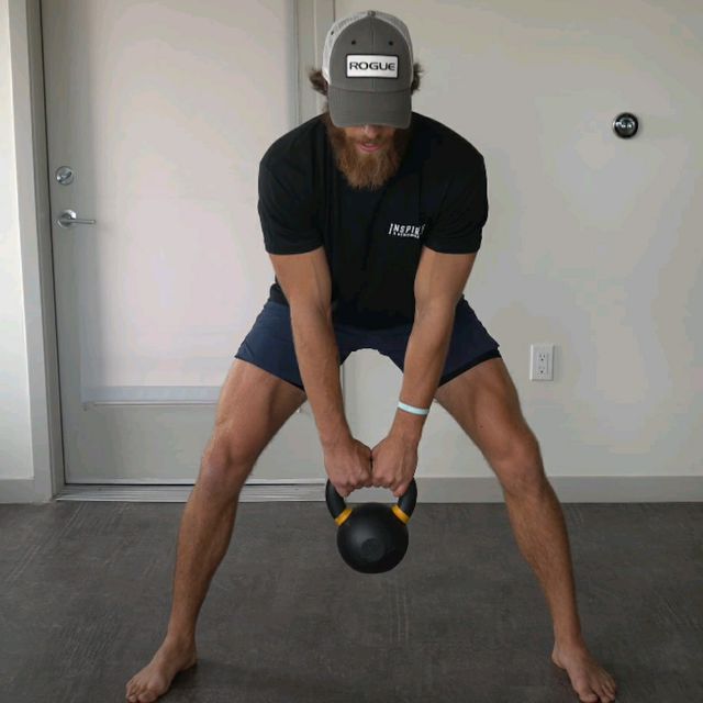 Stiff Leg Sumo Deadlift - Exercise How-to - Workout Trainer by Skimble