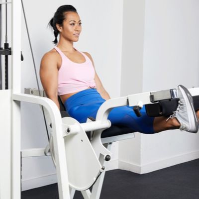 Cable Lateral Leg Raise (right) - Exercise How-to - Workout Trainer by ...