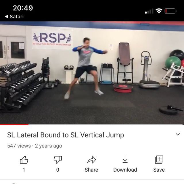 Lateral Bound To Vertical Jump by Rushfitness 💪🏽 - Exercise How-to ...