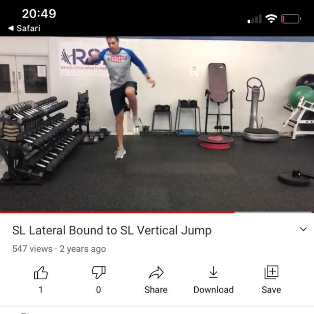 Lateral Bound To Vertical Jump by Rushfitness 💪🏽 - Exercise How-to ...
