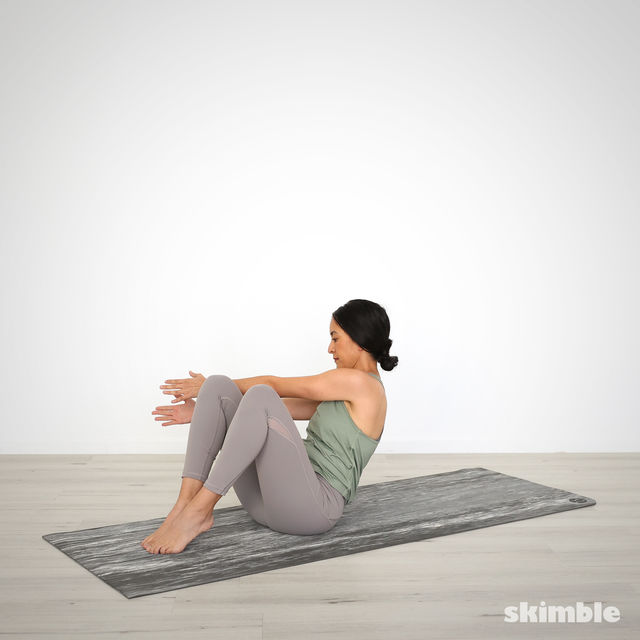 C Curve Obliques - Exercise How-to - Workout Trainer by Skimble