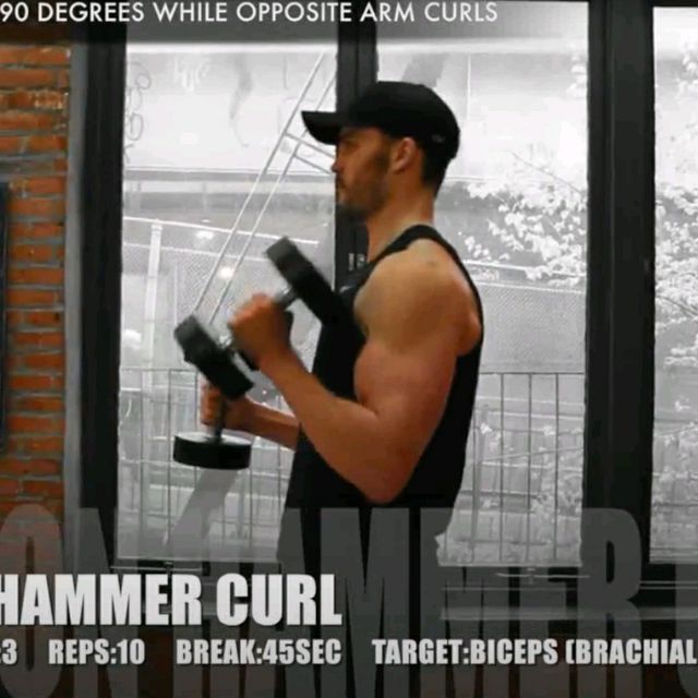 Isometric Hammer Curls by Peter B. - Exercise How-to - Skimble