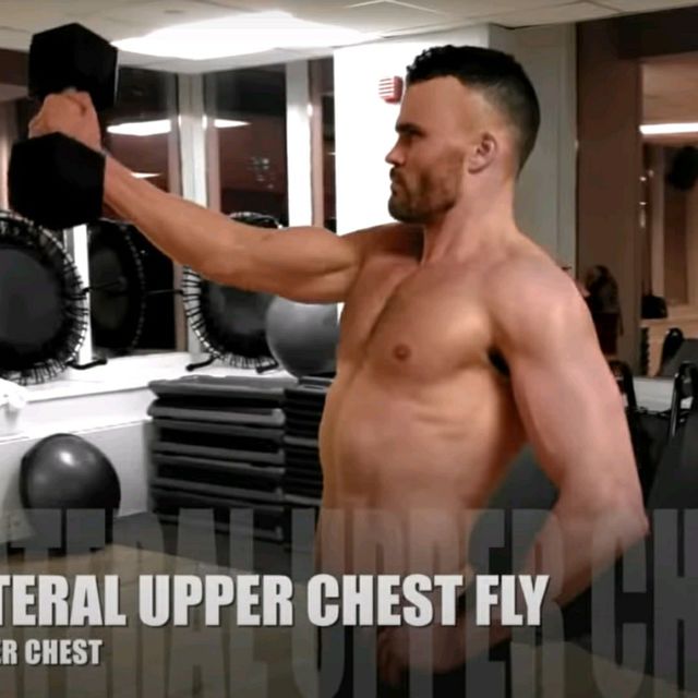 Right Upper Chest Fly - Exercise How-to - Workout Trainer by Skimble