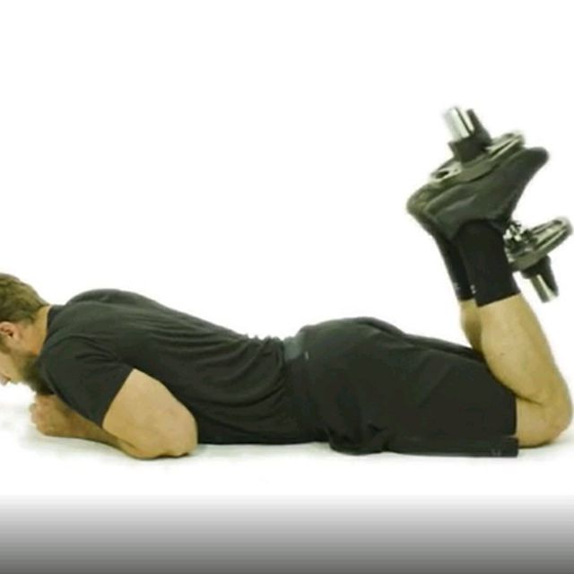 Lying Hamstring Curl by Peter B. - Exercise How-to - Skimble
