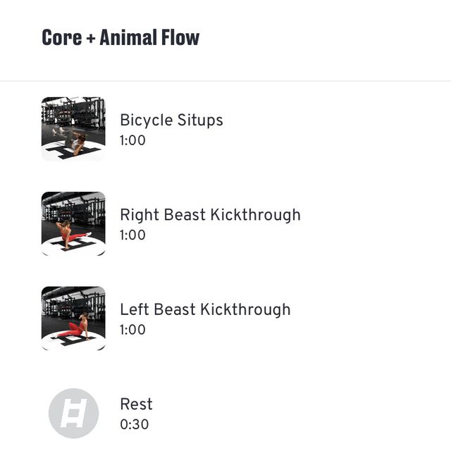 Bicycle Situps + Right Beast And Left Beast Kickthrough by Rushfitness ...