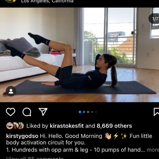 Hundreds Opposite Arm And Leg - Exercise How-to - Workout Trainer by ...