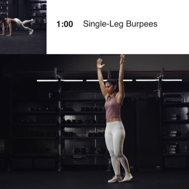 Single Leg Burpee - Exercise How-to - Workout Trainer by Skimble
