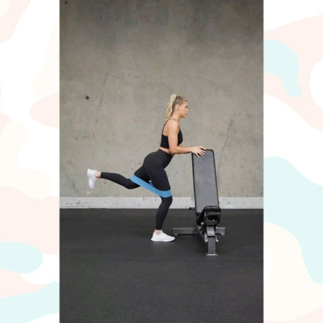 Banded Kick Back by Tiffany D. - Exercise How-to - Skimble